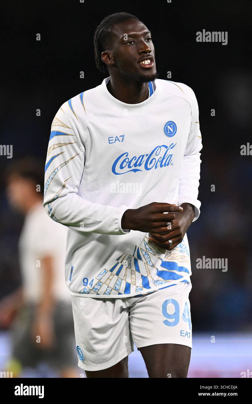 Coli Saco of S.S.C. Napoli participates in the 2nd day of the Serie A ...