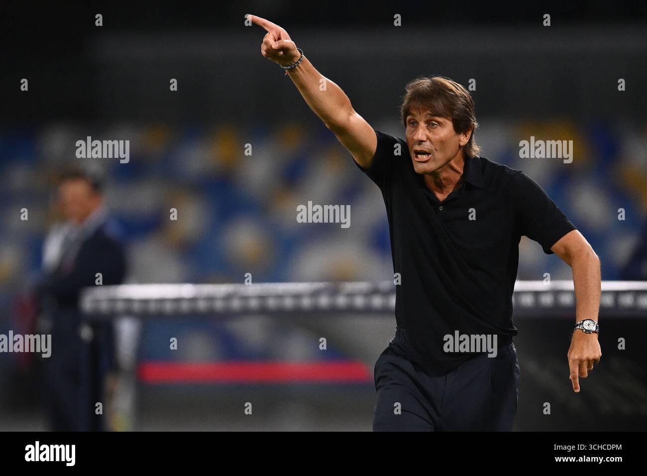 Antonio Conte coach of S.S.C. Napoli participates in the 2nd day of the ...