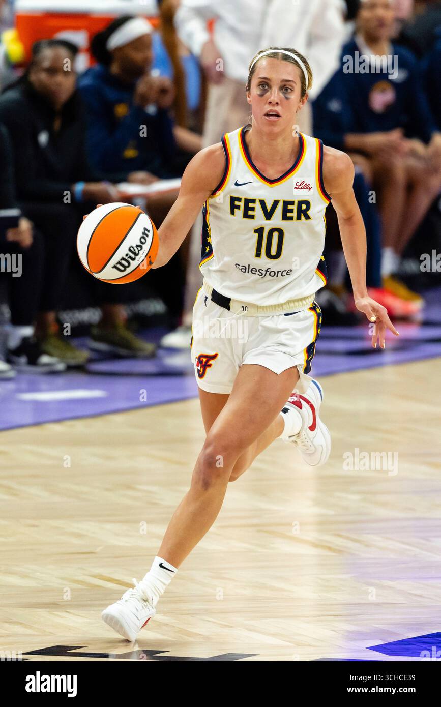 SAN FRANCISCO, CA - AUGUST 31: Indiana Fever guard Lexie Hull (10 ...