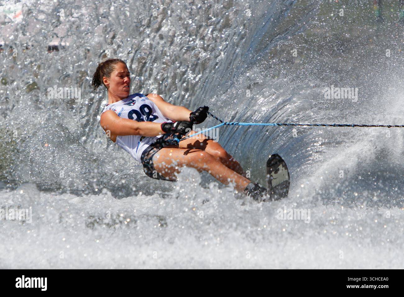 Recetto, Italy. 31st August 2025. Jaimee Bull (1st place) of Canada ...