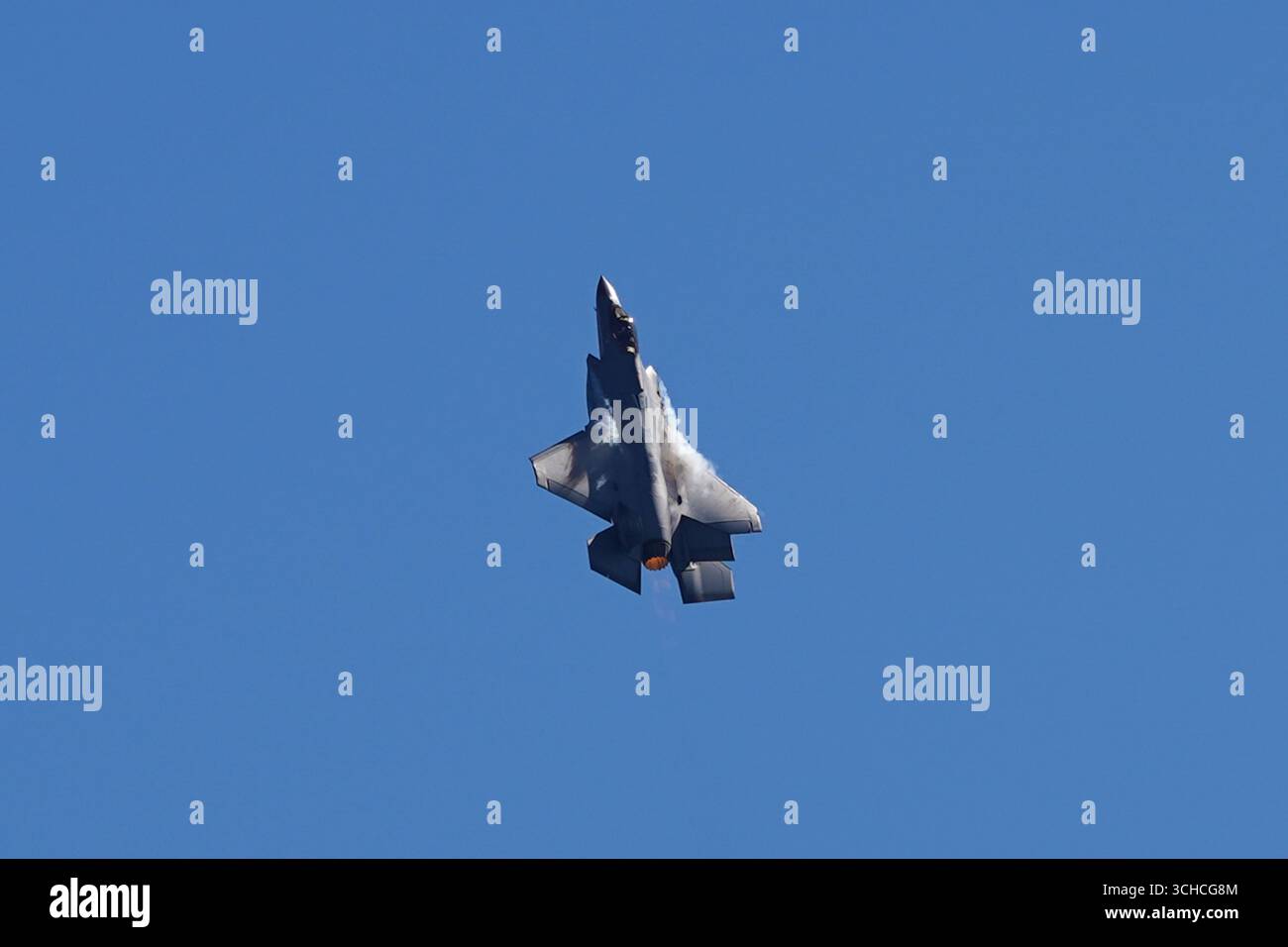 The Lockheed Martin F-35 Lightning II breaks the sound barrier during ...