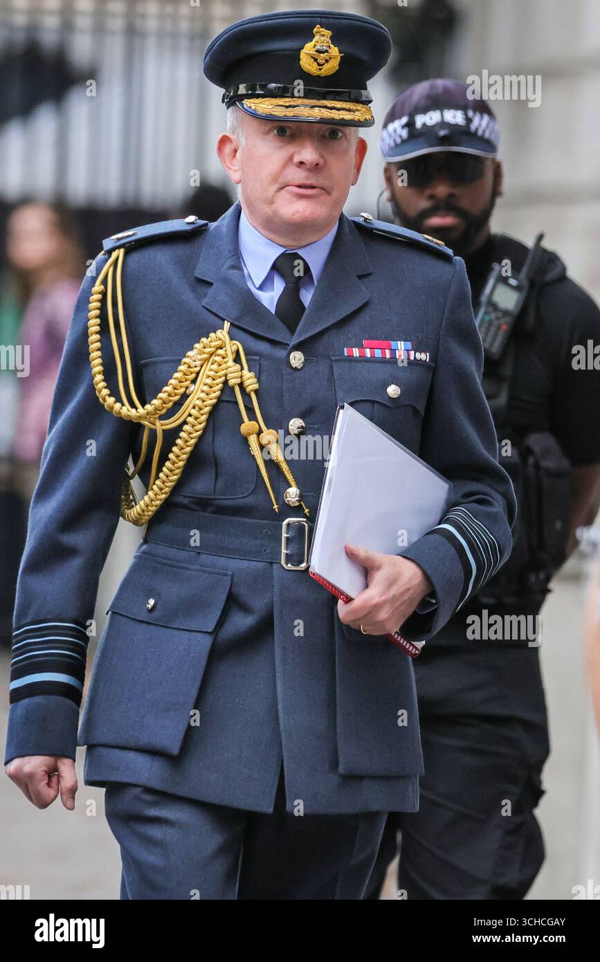 London, UK, 01st Sep 2025. Rich Knighton, Air Marshal Sir Richard ...