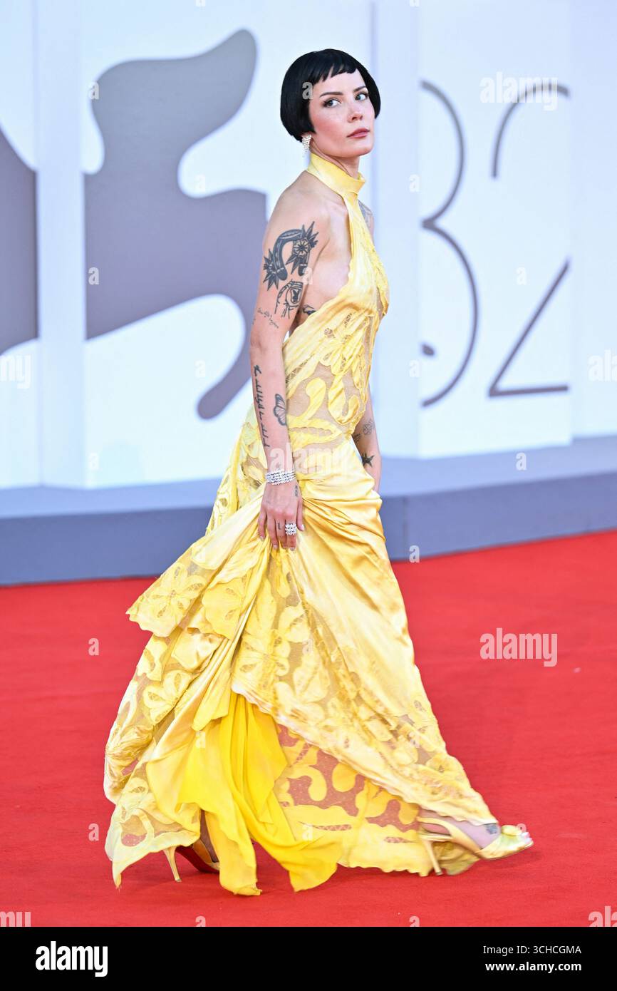 Halsey attending The Smashing Machine Premiere as part of the 82nd ...