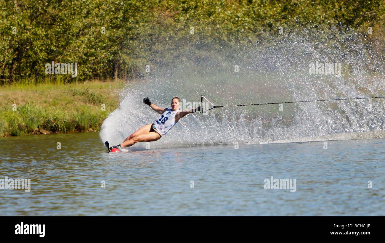 Recetto, Italy. 31st August 2025. Sade Ferguson of Australia competing ...