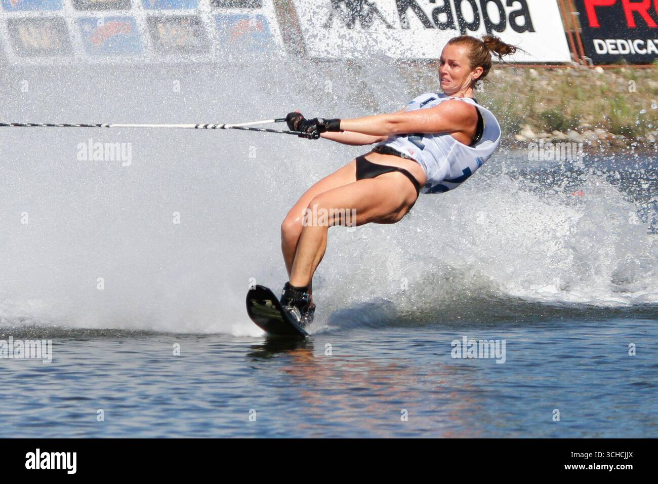 Recetto, Italy. 31st August 2025. Allie Nicholson (3rd place) of United ...