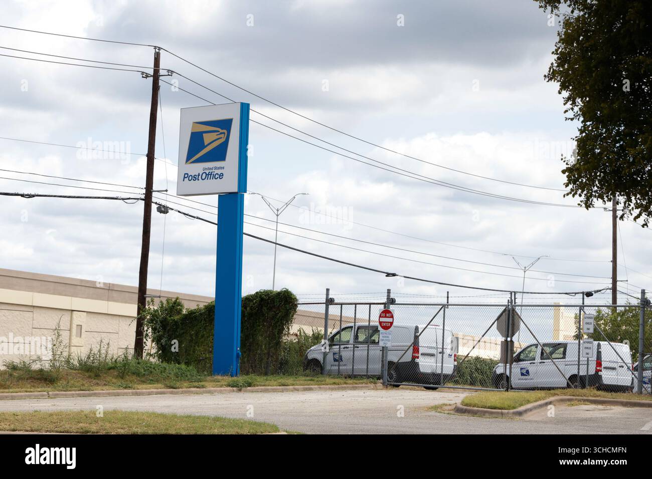 The United States Post Office in Austin, Texas on September 1, 2025 ...