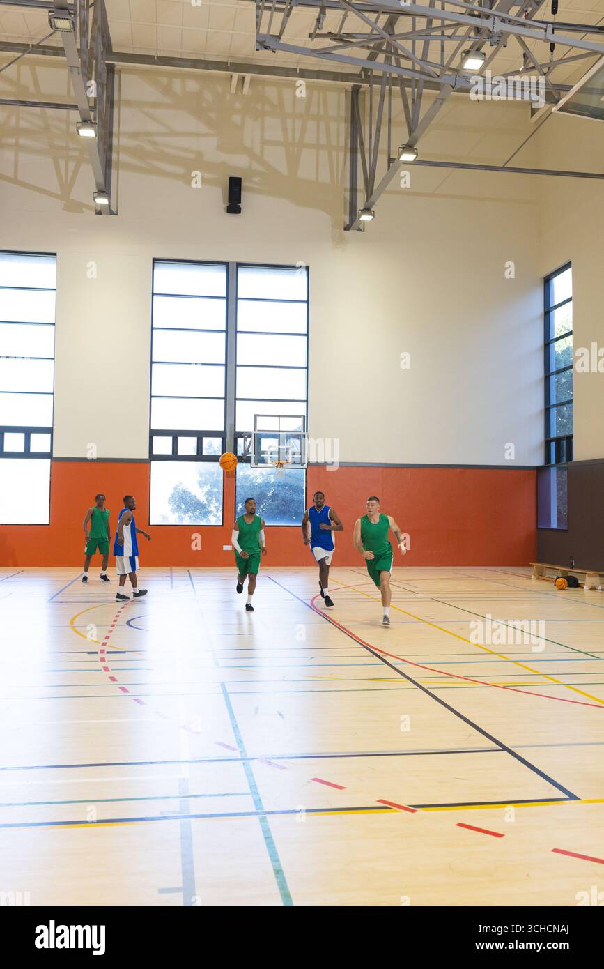 Male multiracial players wearing hi-res stock photography and images ...