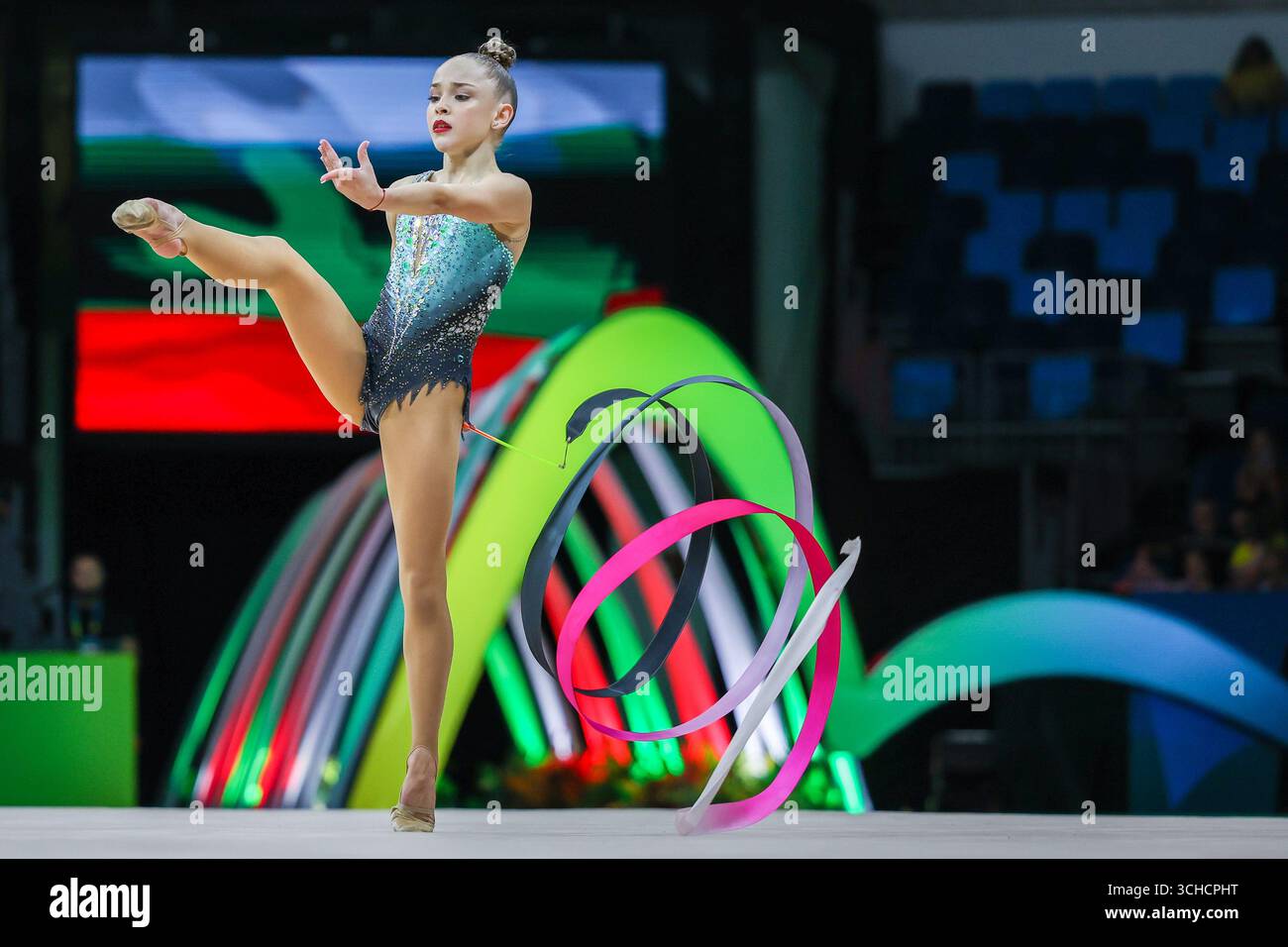 Nikolova Stiliana (BUL) seen during Rhythmic Gymnastics FIG World ...