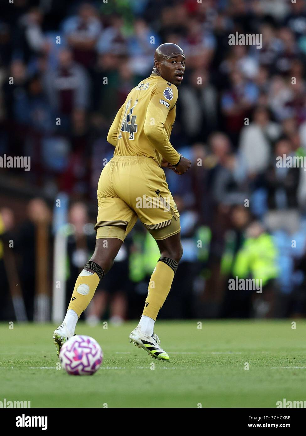 Jean -Philippe Mateta of Crystal Palace in action. Premier League match ...