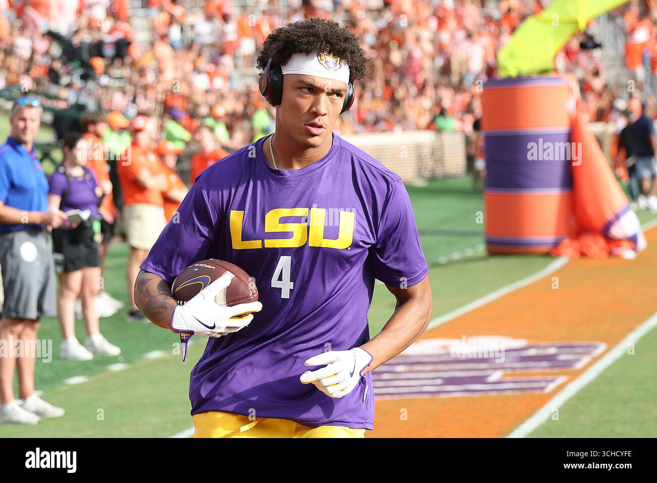 CLEMSON, SC - AUGUST 30: LSU Tigers wide receiver Nic Anderson (4 ...