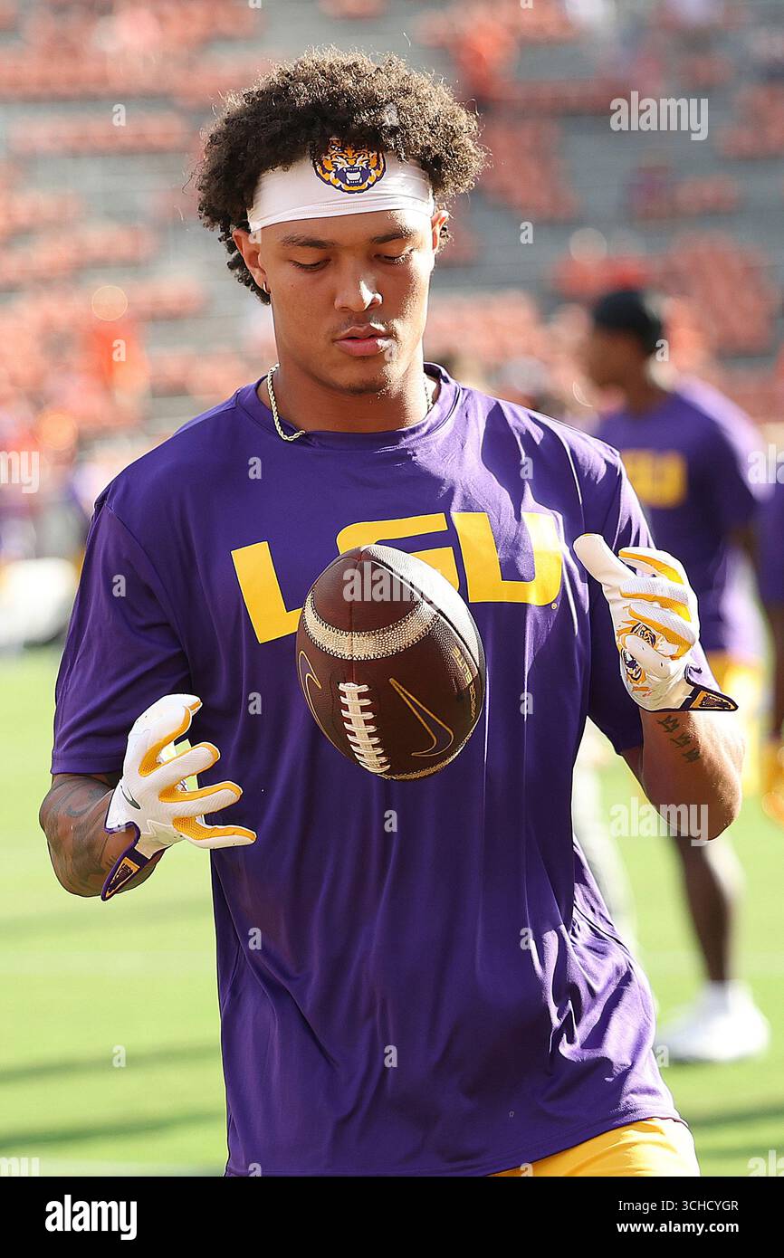 CLEMSON, SC - AUGUST 30: LSU Tigers wide receiver Nic Anderson (4 ...