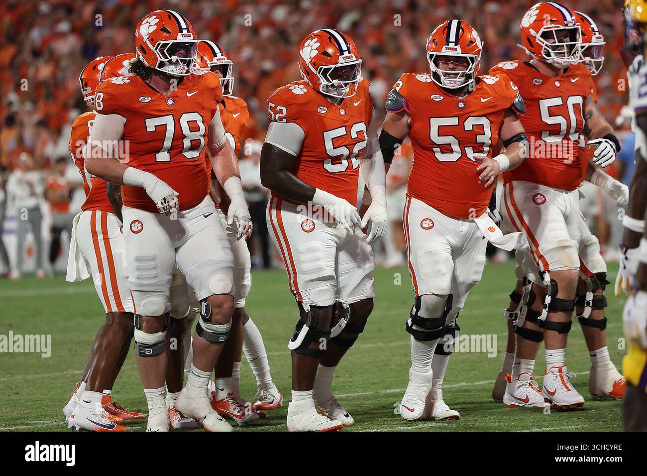 CLEMSON, SC - AUGUST 30: Clemson Tigers offensive lineman Blake Miller ...