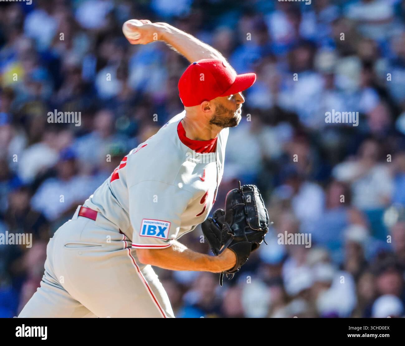 Philadelphia Phillies relief pitcher Tim Mayza throws in the fifth ...
