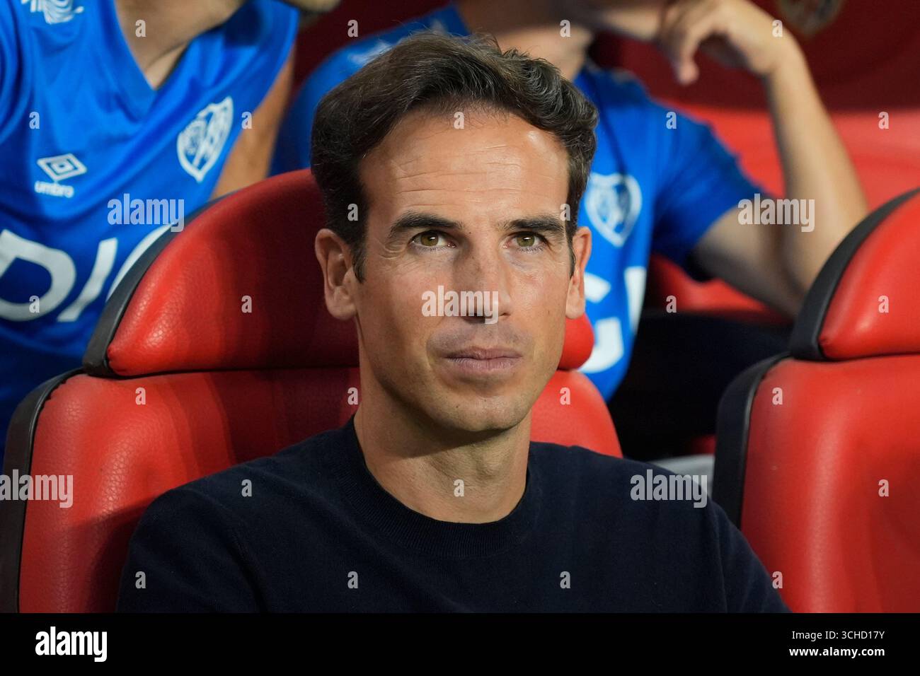Inigo Perez head coach of Rayo Vallecano SAD during the La Liga EA ...