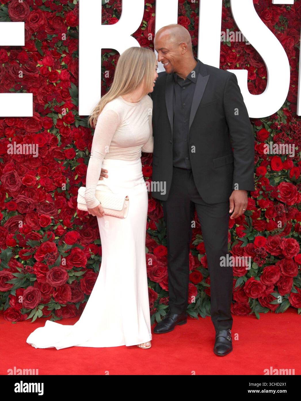 London, UK. Katie Piper and Richard James Sutton at The Roses UK ...