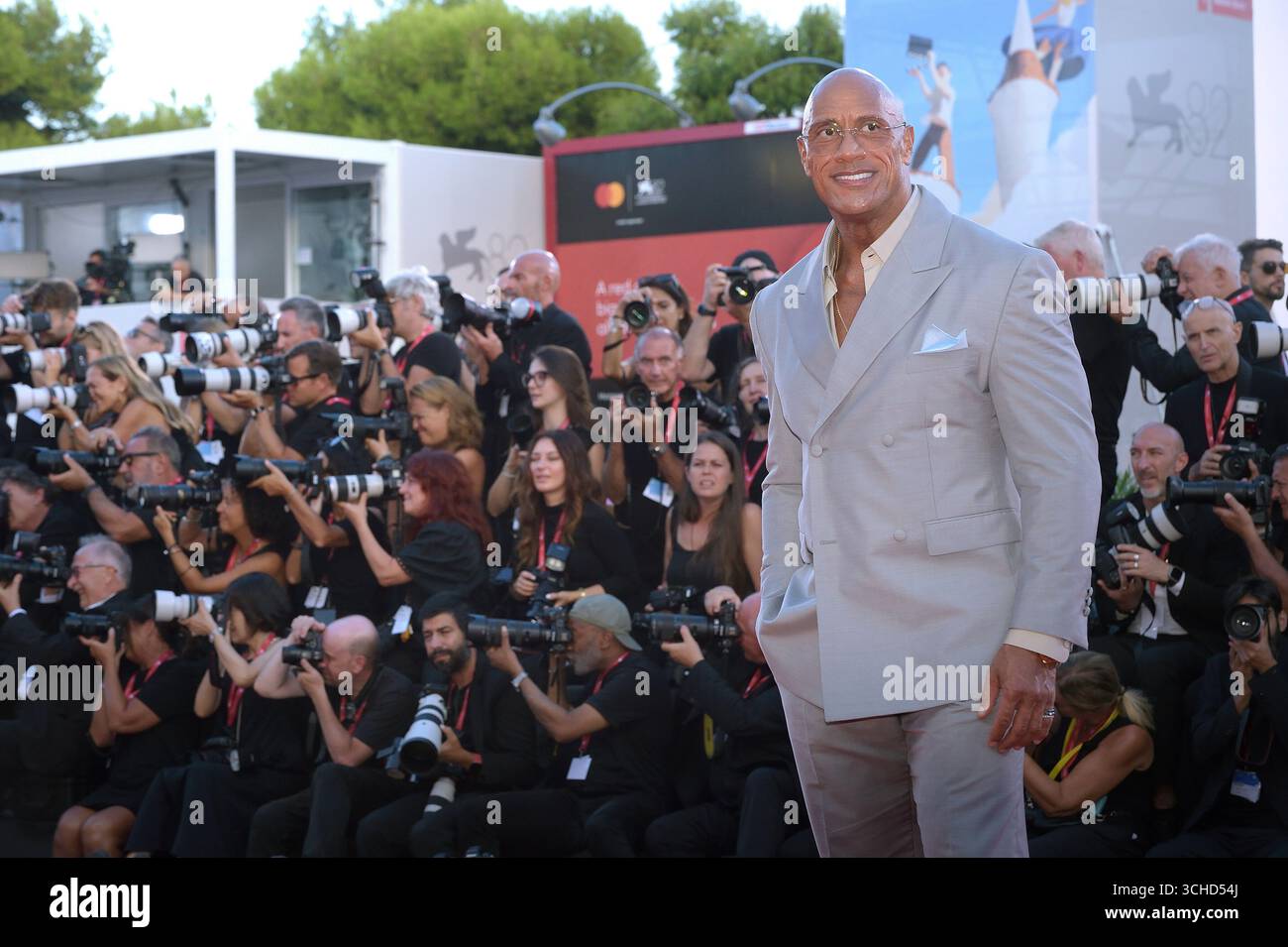 VENICE, ITALY - SEPTEMBER 01:Dwayne Johnson attends "The Smashing ...