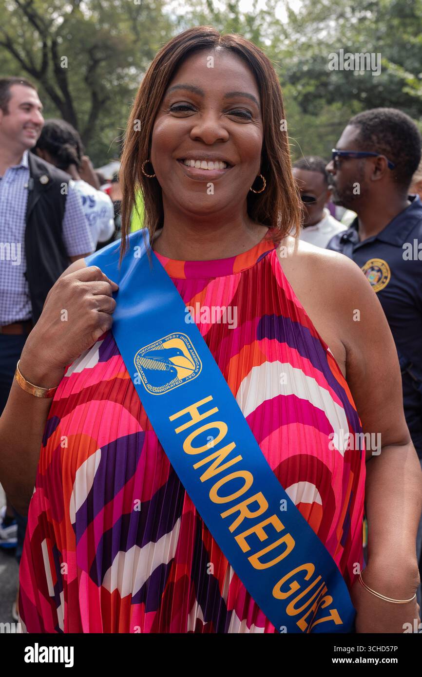 State Attorney General Letitia James walks West Indian American Day ...