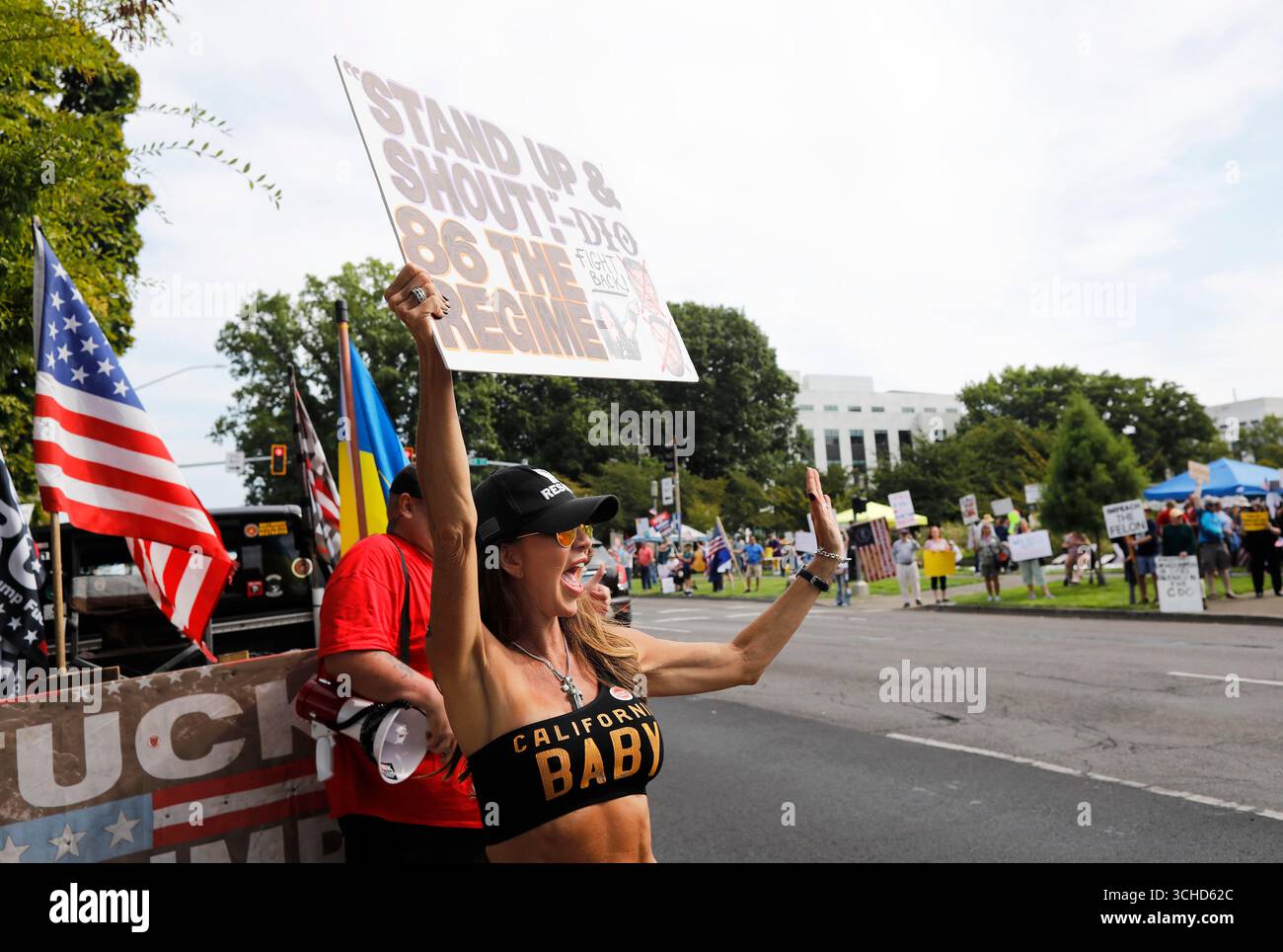 September 1, 2025, Salem, Oregon, USA: JEANNE BASONE, a member of ...