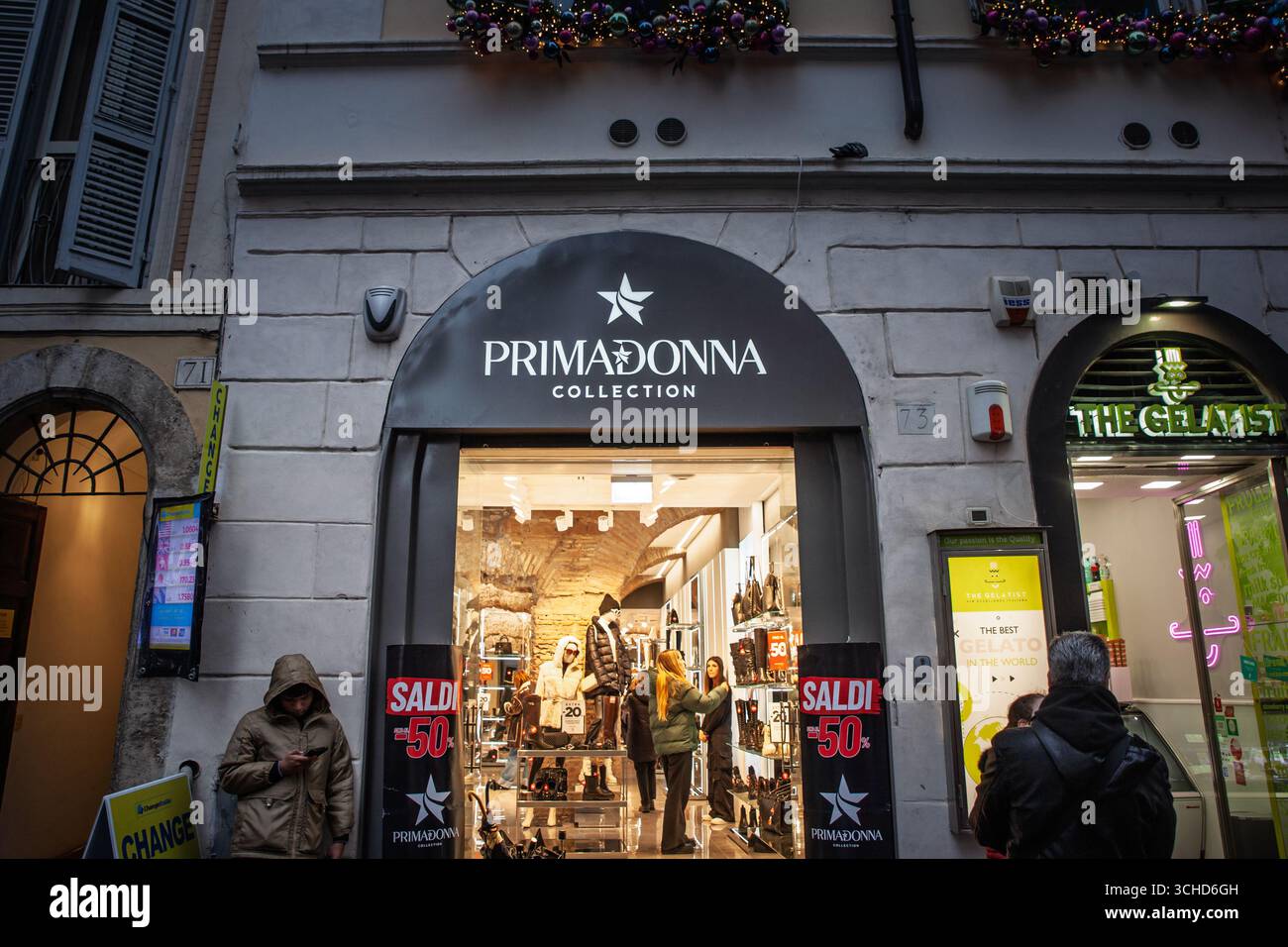 Primadonna collection sign hi-res stock photography and images - Alamy