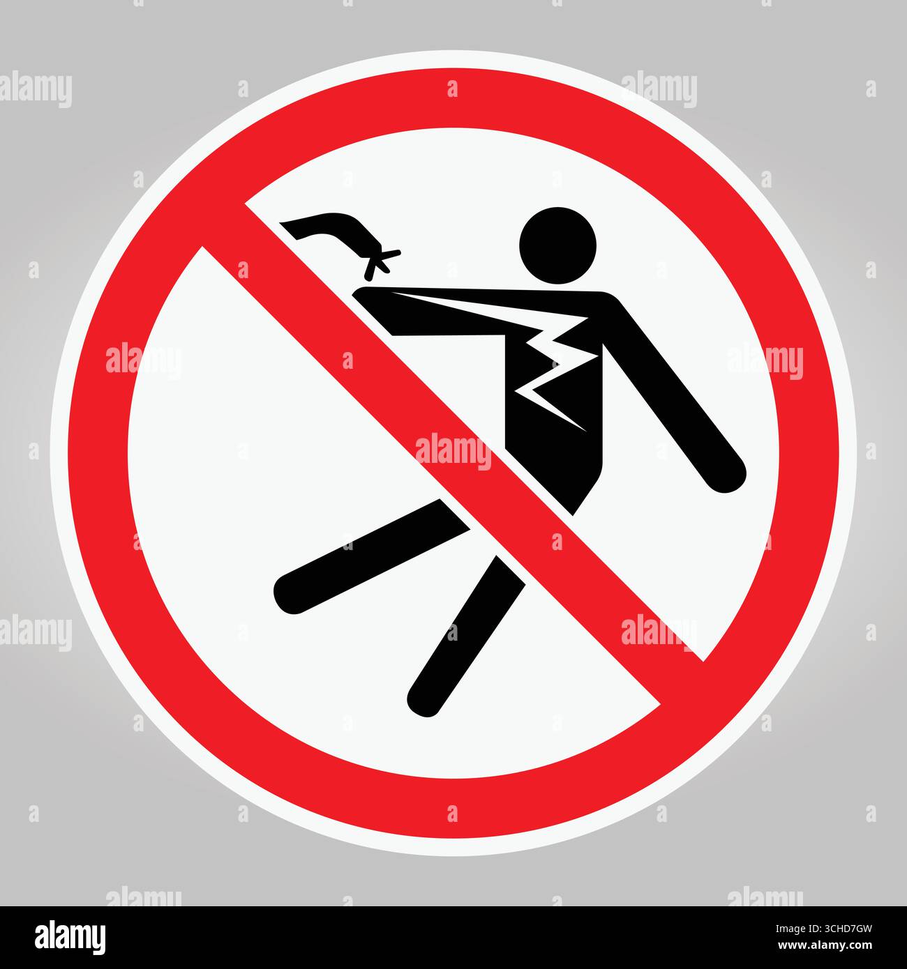 Snake bite warning sign Stock Vector Images - Alamy