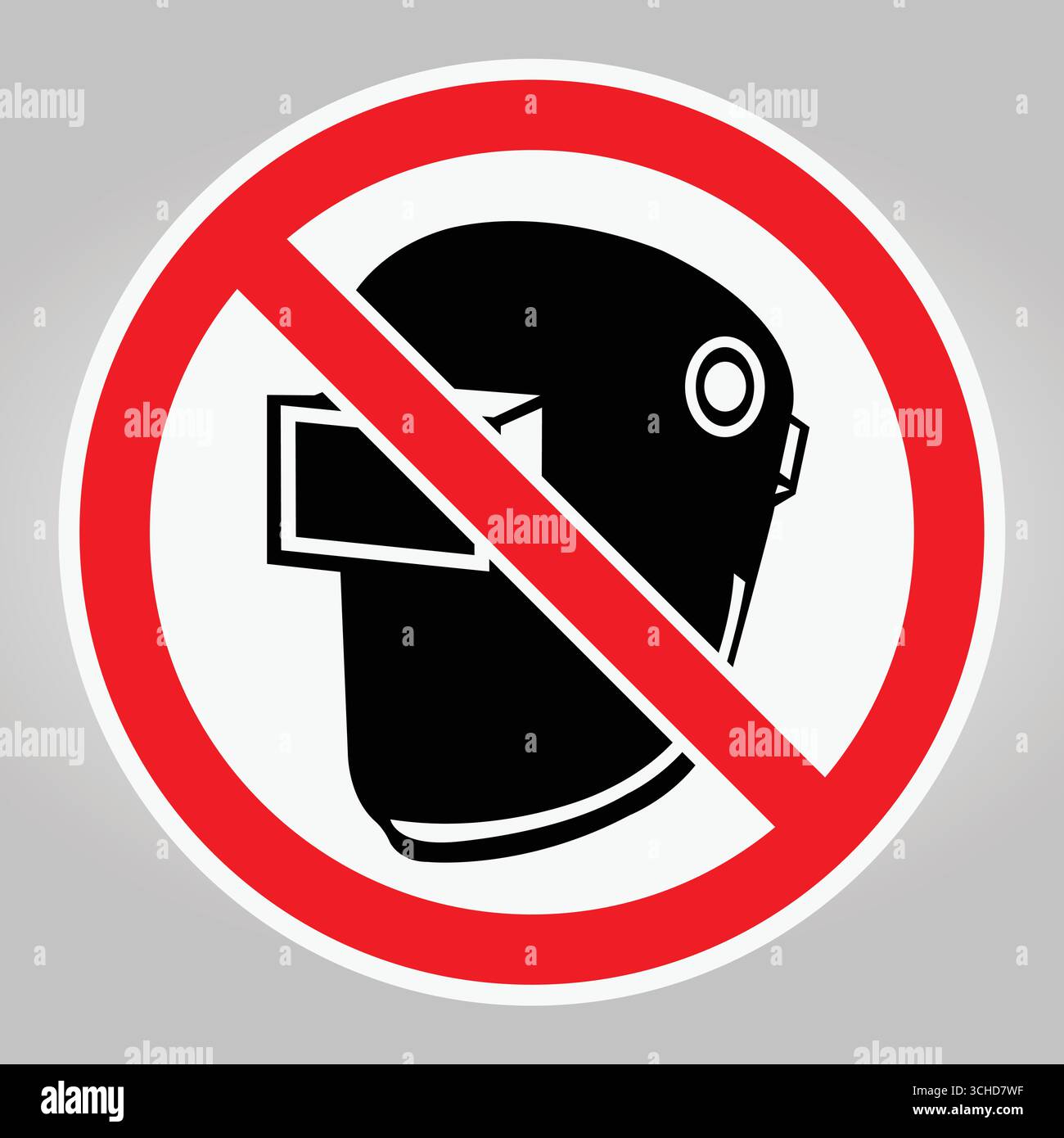 This image features a prohibition sign that indicates the non-use of ...