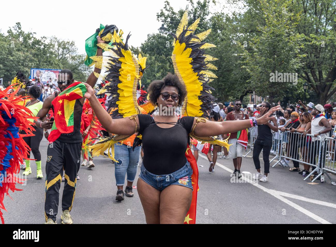 New York, NY, September 1, 2025: Atmosphere during West Indian American ...