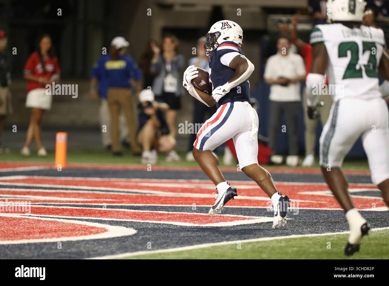 TUCSON, AZ - AUGUST 30: Arizona Wildcats running back Kedrick Reescano ...