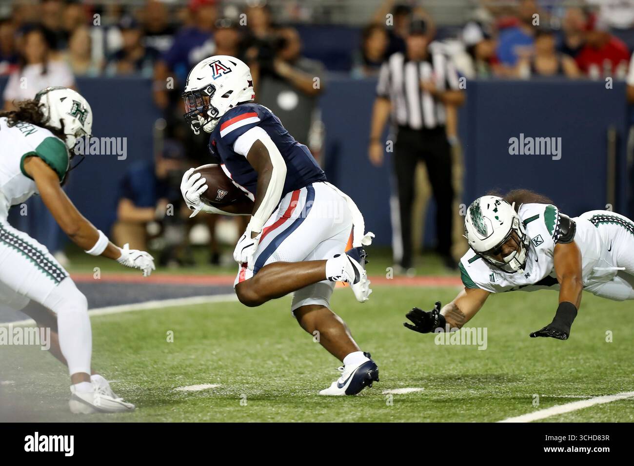 TUCSON, AZ - AUGUST 30: Arizona Wildcats running back Kedrick Reescano ...
