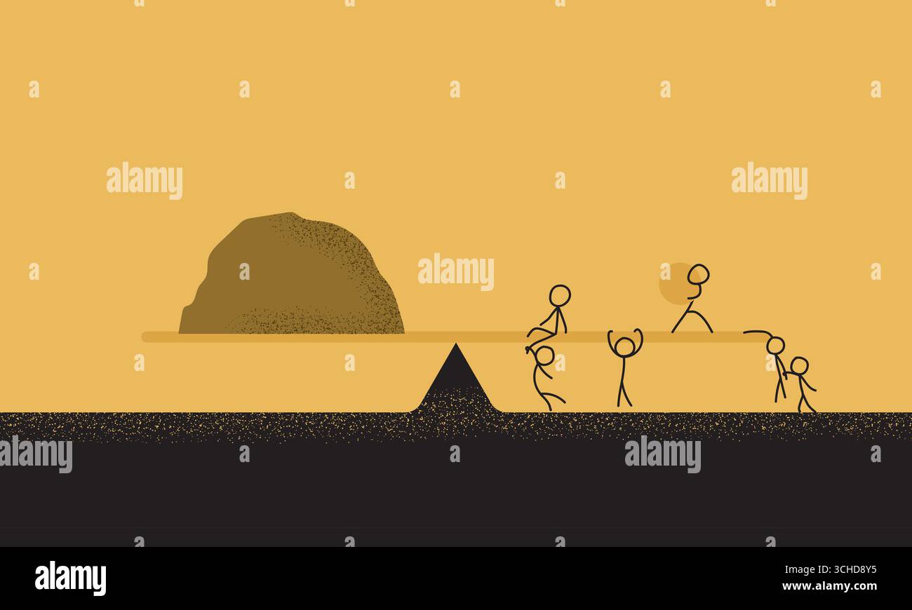 Minimal stick figure group hi-res stock photography and images - Alamy