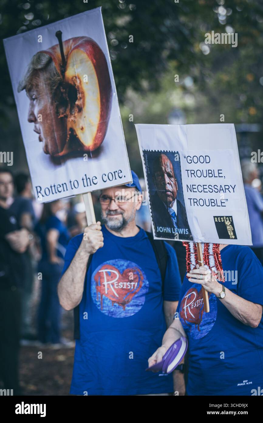 Labor day protest richmond va hi-res stock photography and images - Alamy