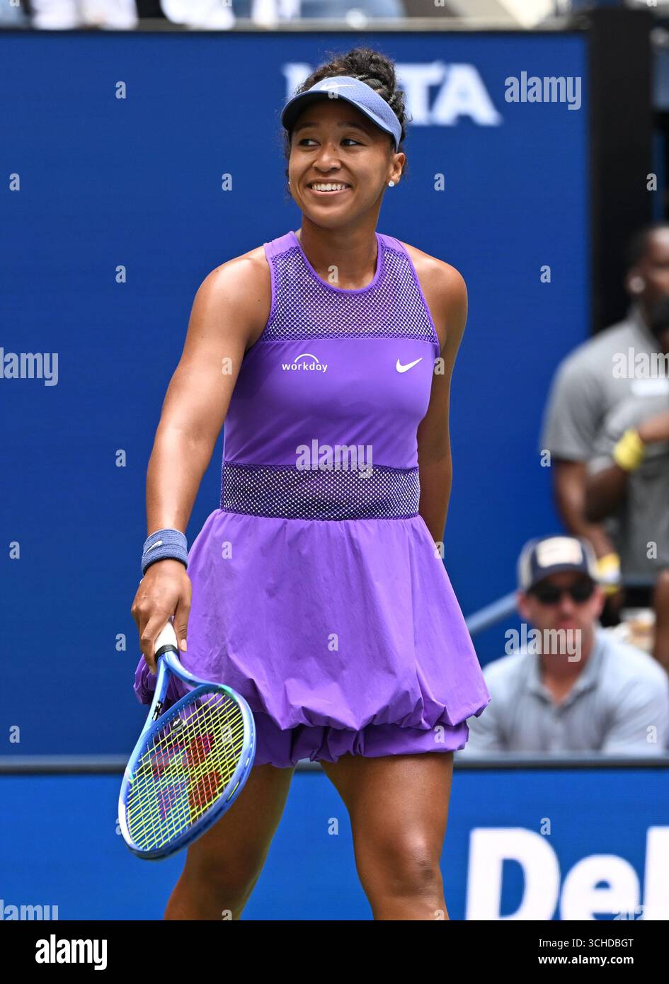 FLUSHING NY- SEPTEMBER 01: Coco Gauff Vs Naomi Osaka On Arthur Ashe ...