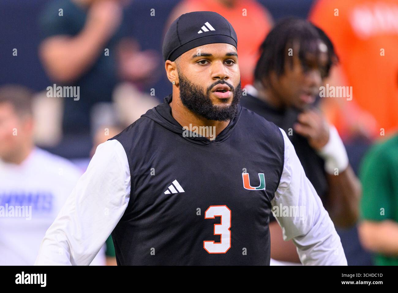 MIAMI GARDENS, FL - AUGUST 31: Miami Hurricanes defensive lineman ...