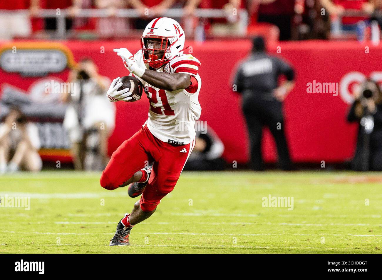 August 28, 2025 Kansas City, MO. U.S. - Nebraska Cornhuskers running ...