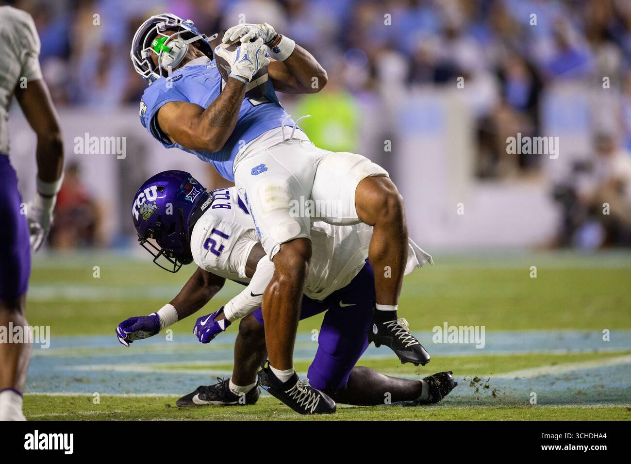 September 1, 2025: North Carolina Tar Heels running back Caleb Hood (4 ...