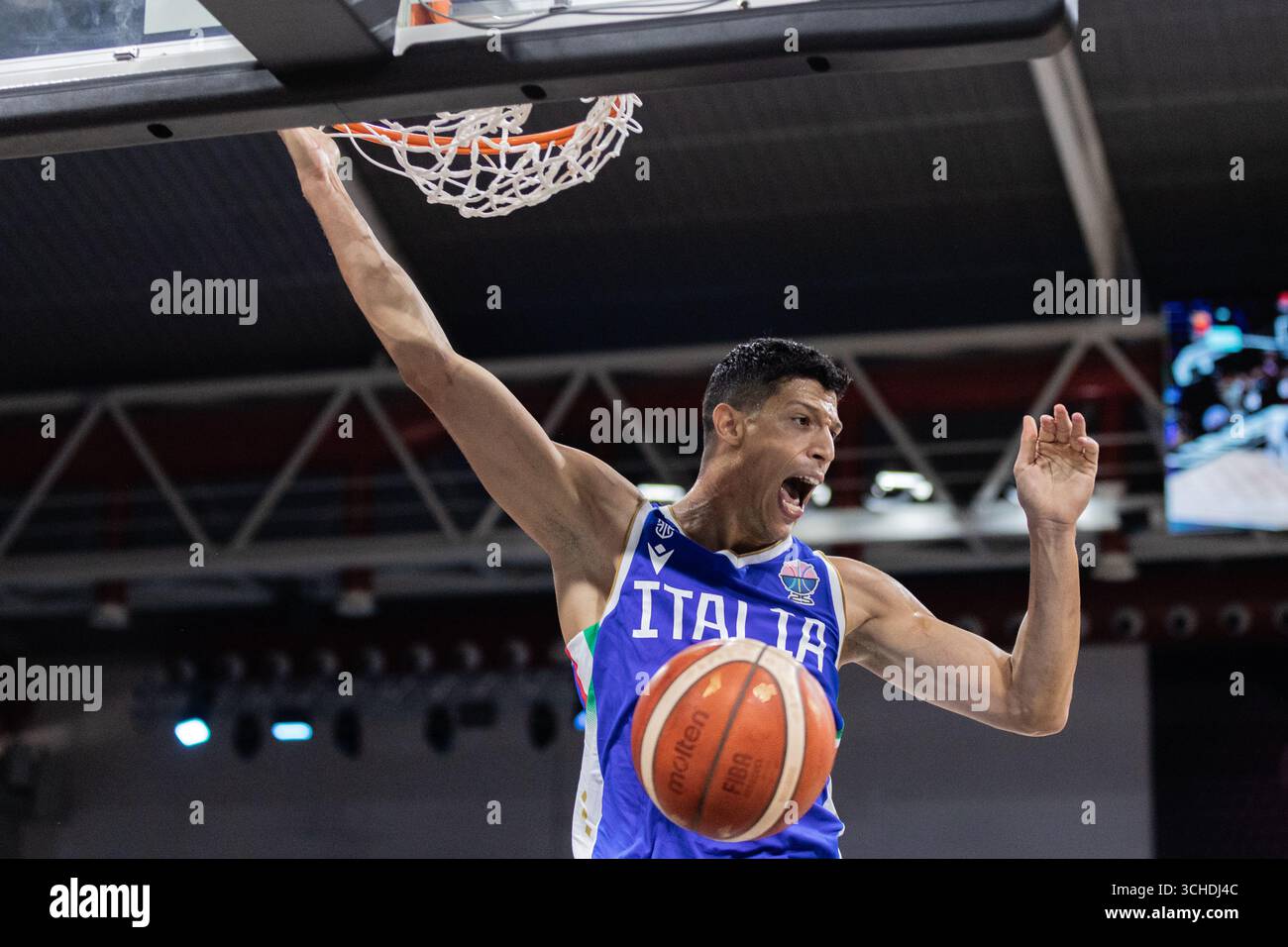 Simone Fontecchio of Italy seen in action during the group phase of the ...