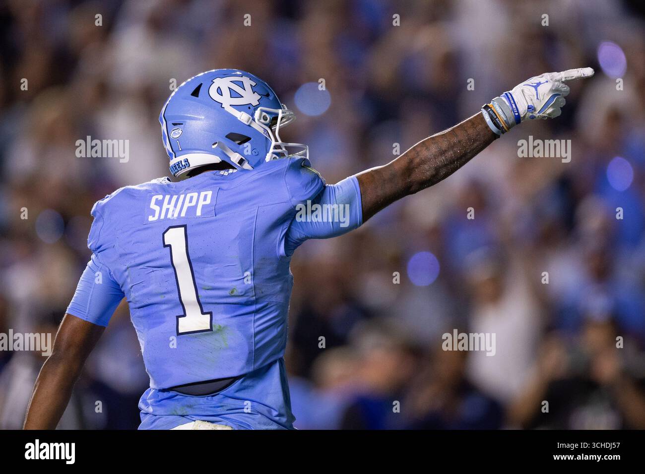 September 1, 2025: North Carolina Tar Heels wide receiver Jordan Shipp ...