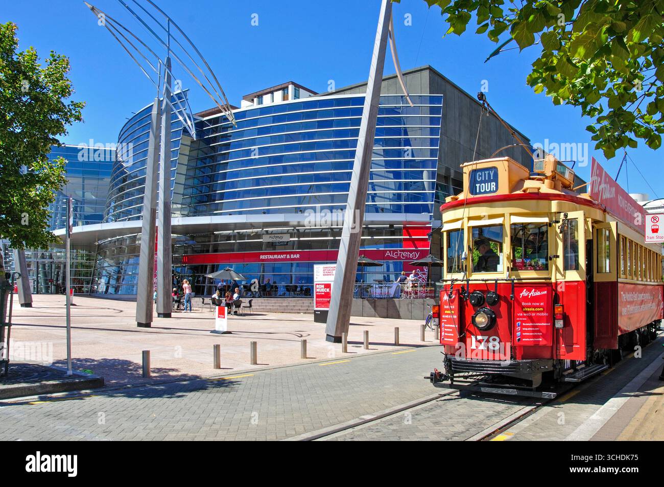 Christchurch Art Gallery / Te Puna O Waiwhetu and City Loop Tram ...