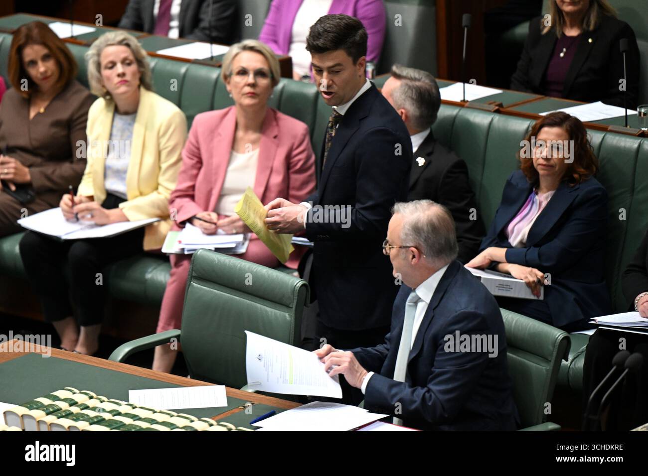 Australian Prime Minister Anthony Albanese speaks to Australian Aged ...