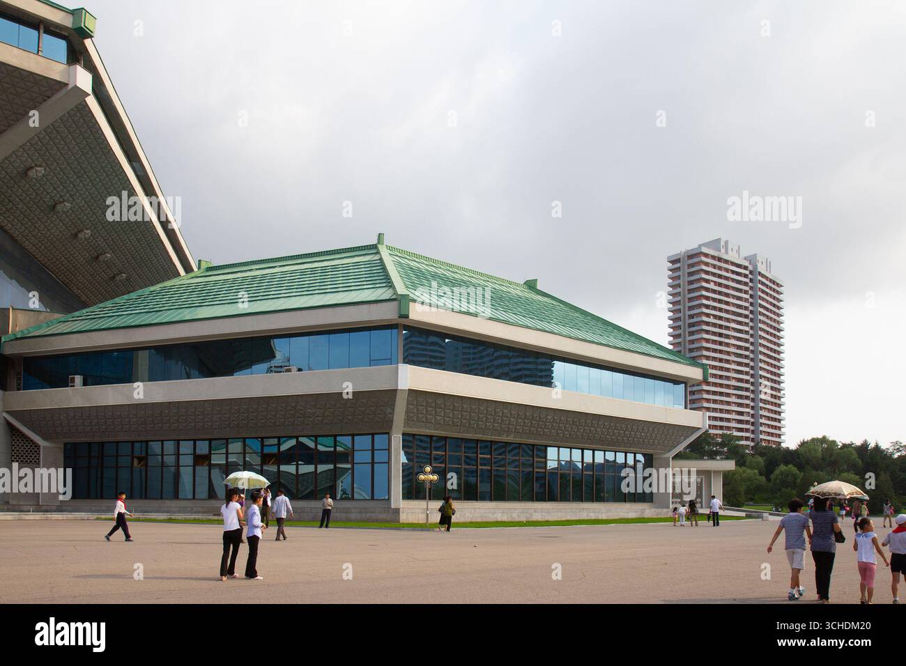 Pyongyang circus theater hi-res stock photography and images - Alamy