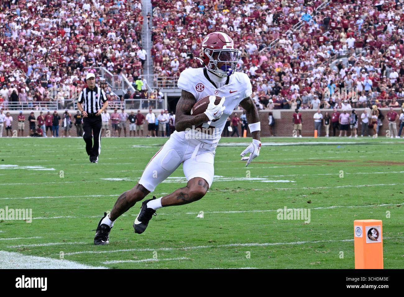 Alabama wide receiver Ryan Williams (2) runs after catching a pass ...
