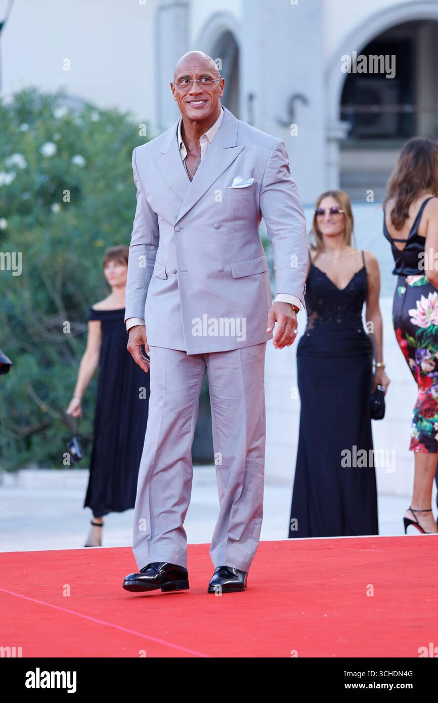 Venice, Italien. 01st Sep, 2025. Dwayne Johnson aka The Rock attends ...