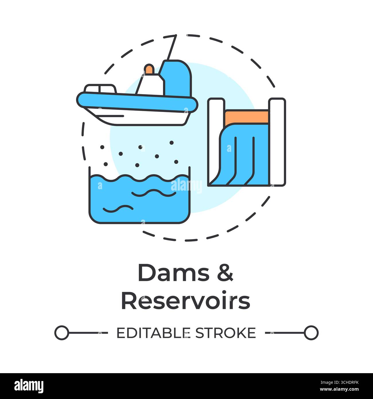Reservoirs management Cut Out Stock Images & Pictures - Alamy