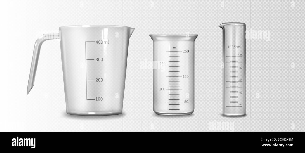 Tube water measure volume Stock Vector Images - Alamy