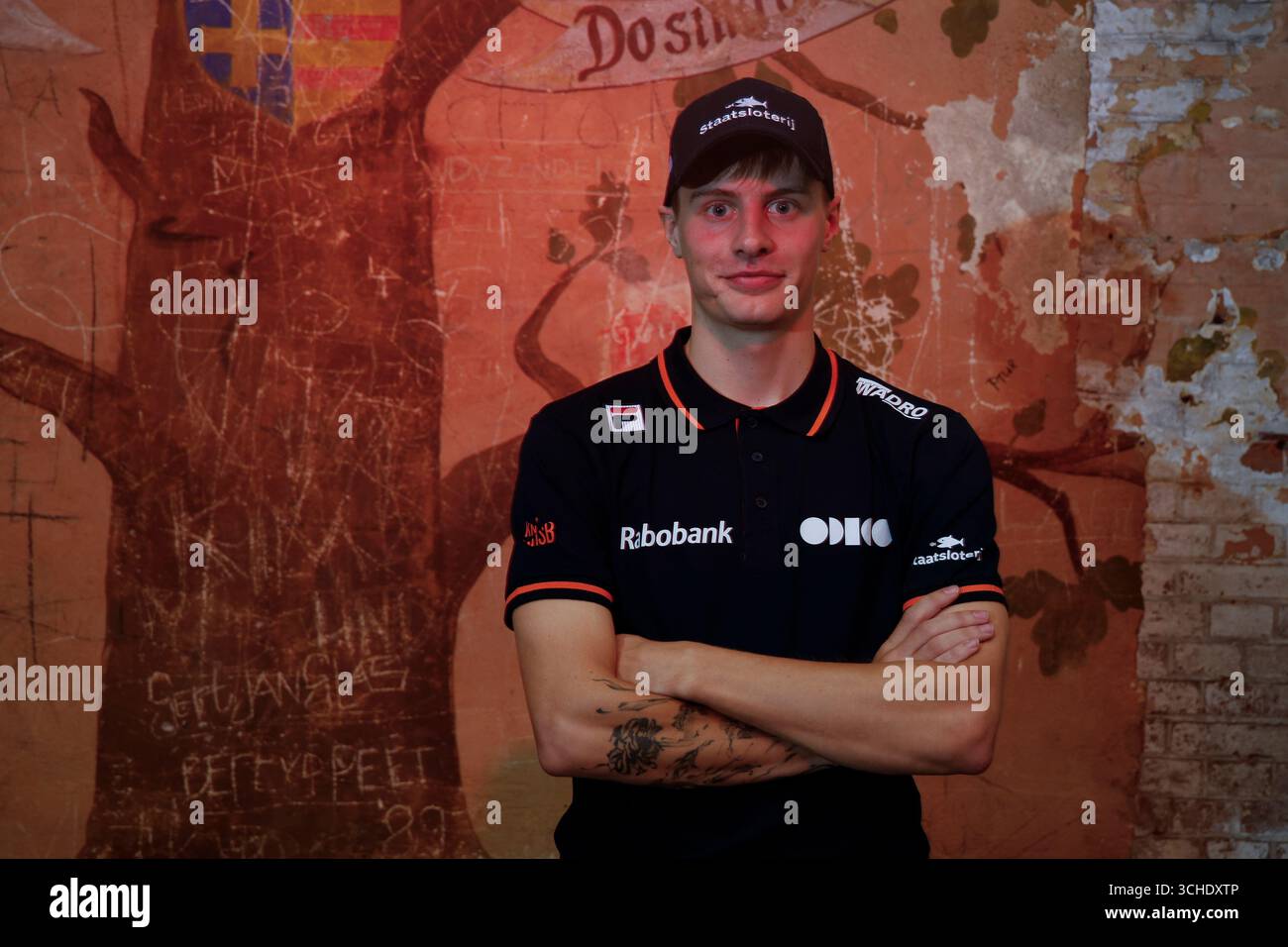Jen van ’t Wout during the Dutch Short Track TeamNL Presentation to the ...