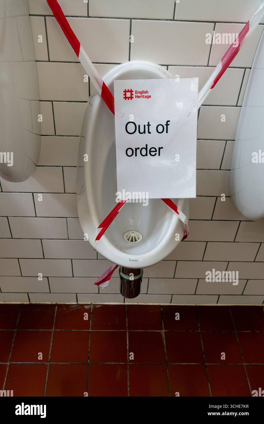 Out of order urinal in a public toilet Stock Photo - Alamy