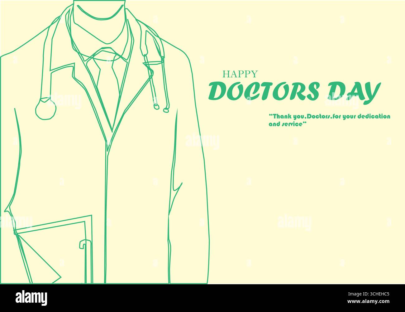 national doctors day poster card Stock Vector Image & Art - Alamy