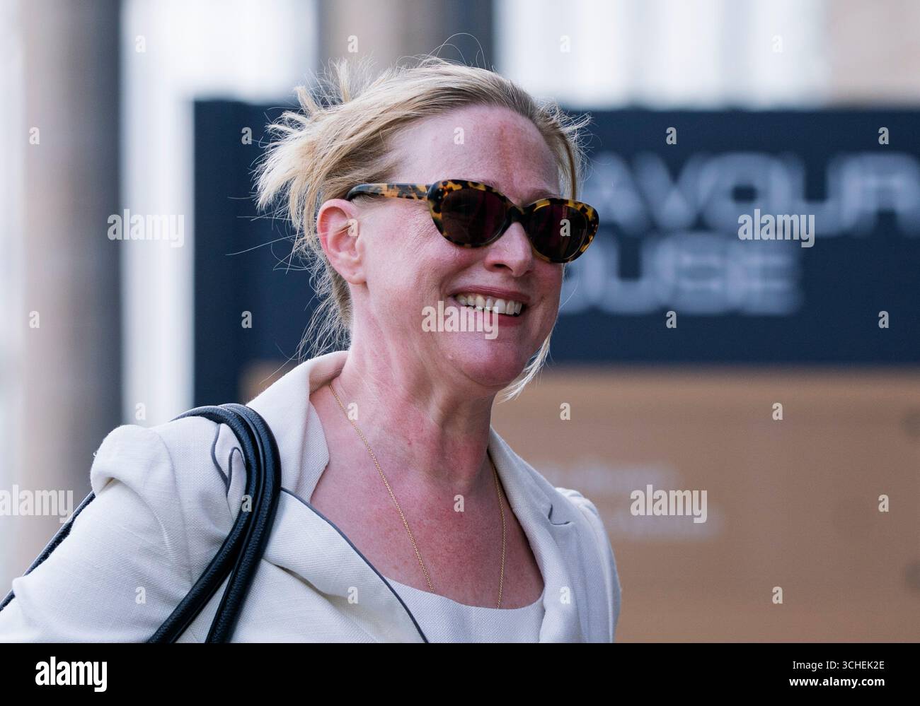 Dundee, Scotland, UK. 2nd Sept, 2025. Legal teams for Sandie Peggie and ...