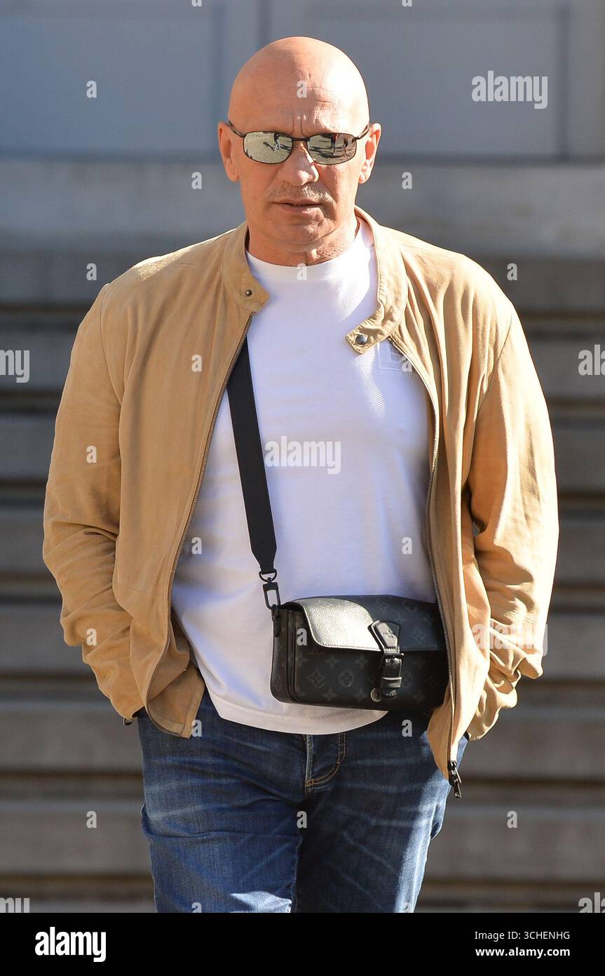 One of the accused Lucio Aquino pictured during the start of the trial against 62 defendants ...