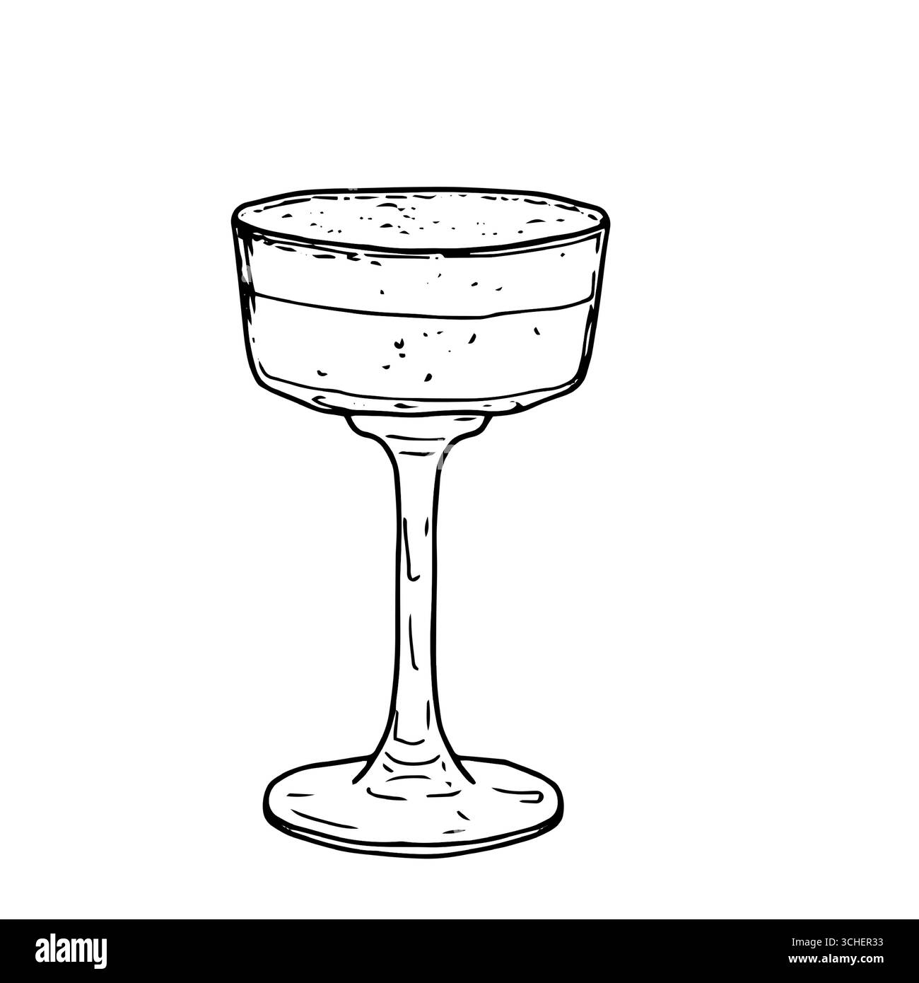 Glass alcohol on bar Stock Vector Images - Alamy