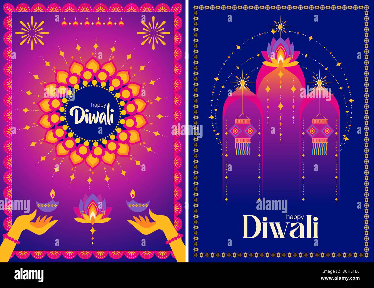 Diwali diyas sweets hi-res stock photography and images - Alamy